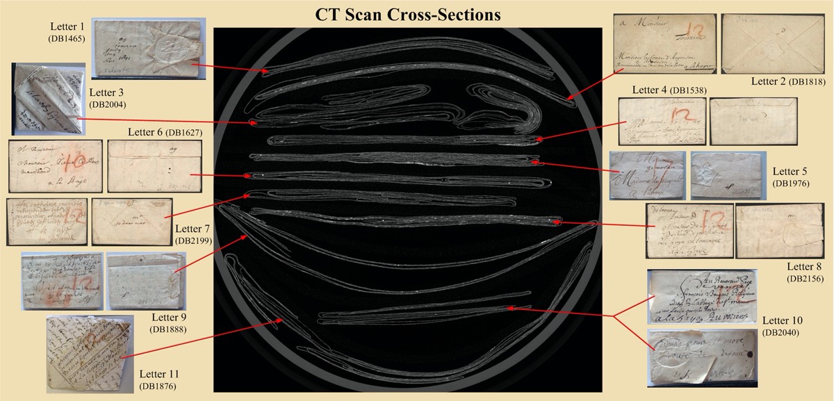 “Locked” for 300 years: Virtual unfolding has now revealed this letter ...
