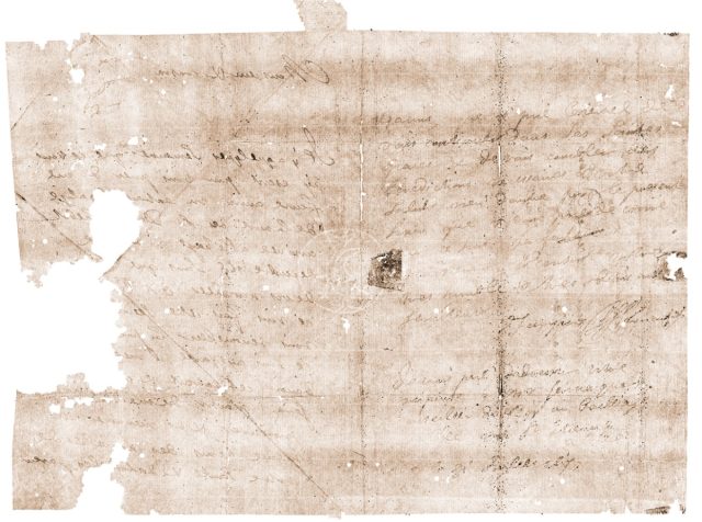 “Locked” for 300 years: Virtual unfolding has now revealed this letter ...