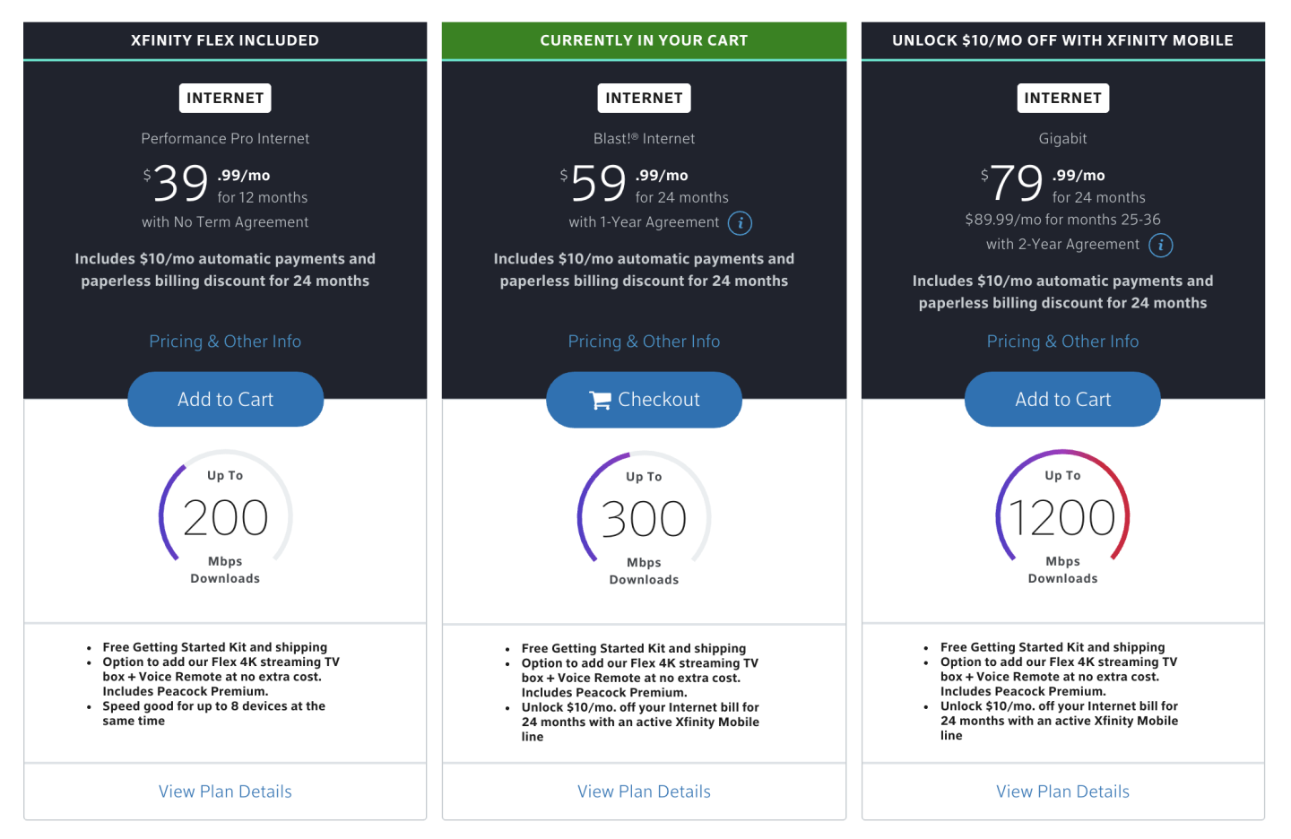 Comcast hides upload speeds deep inside its infuriating ordering system - Ars Technica