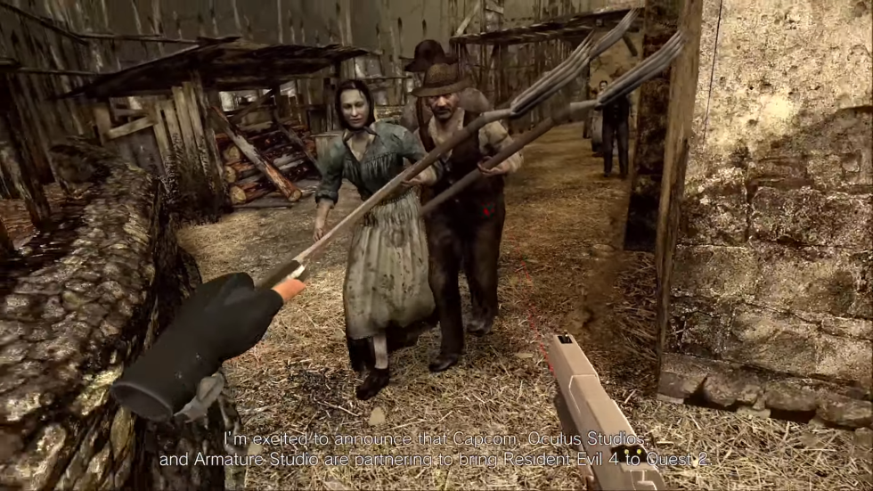 Resident Evil 4 VR announced for Oculus Quest 2 as a first-person ...