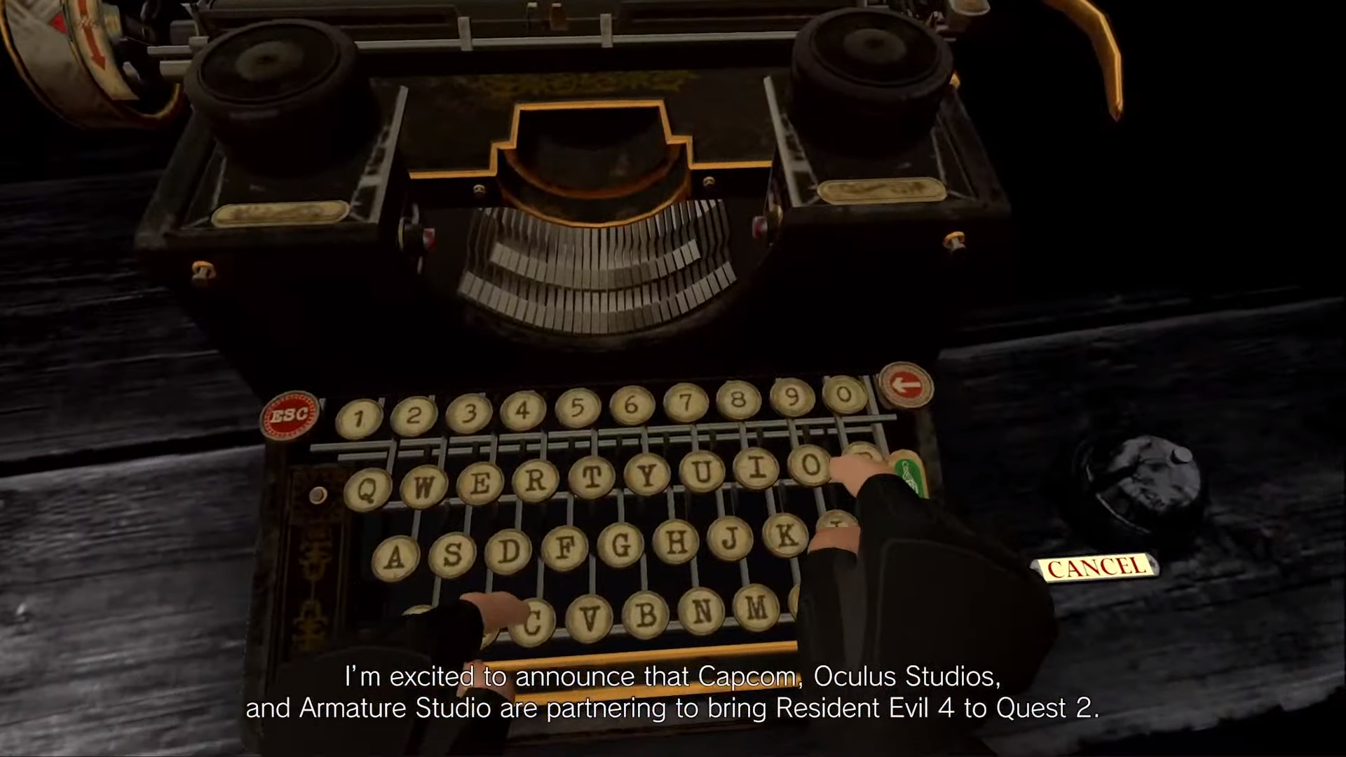 Resident Evil 4 VR announced for Oculus Quest 2 as a first-person ...