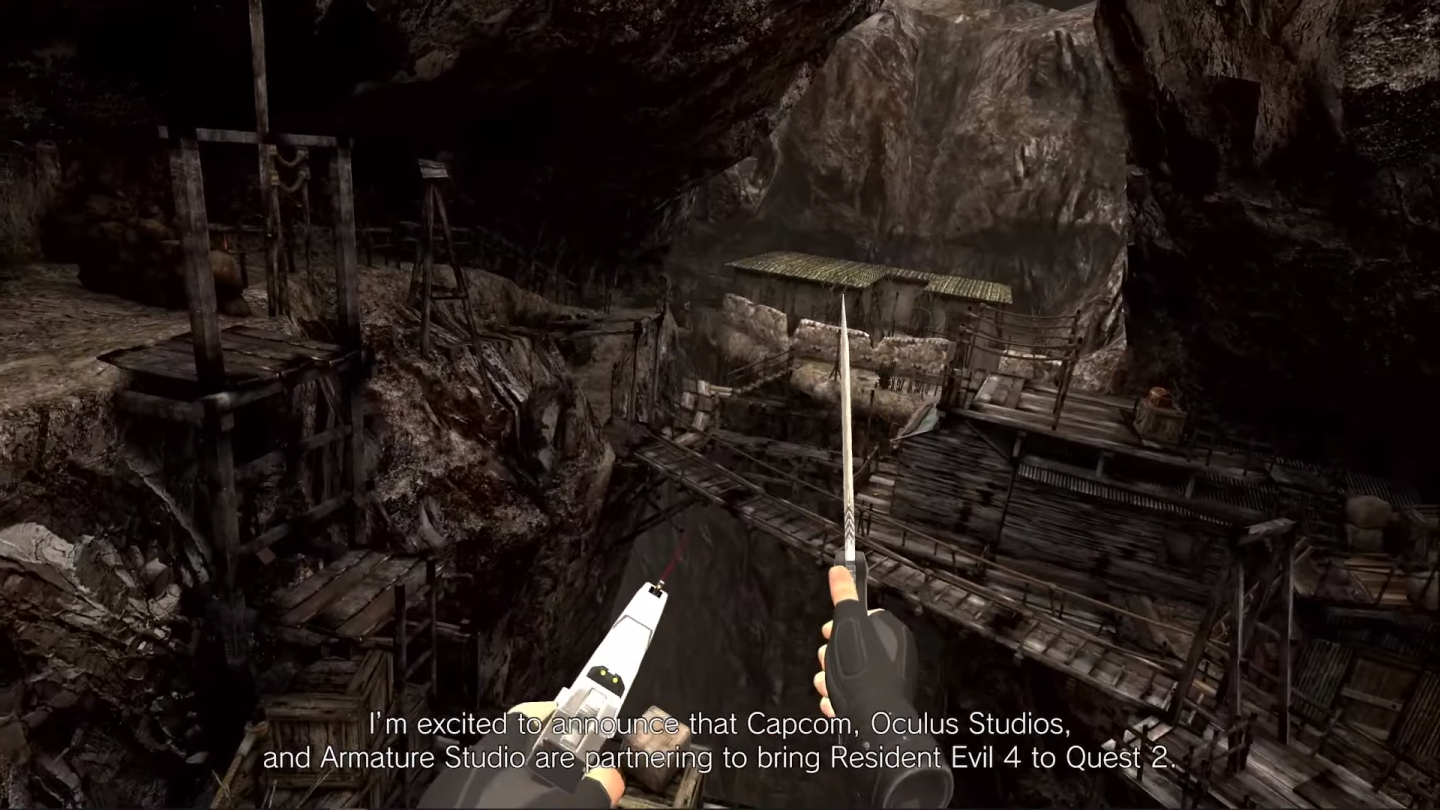 Resident Evil 4 VR announced for Oculus Quest 2 as a first-person ...