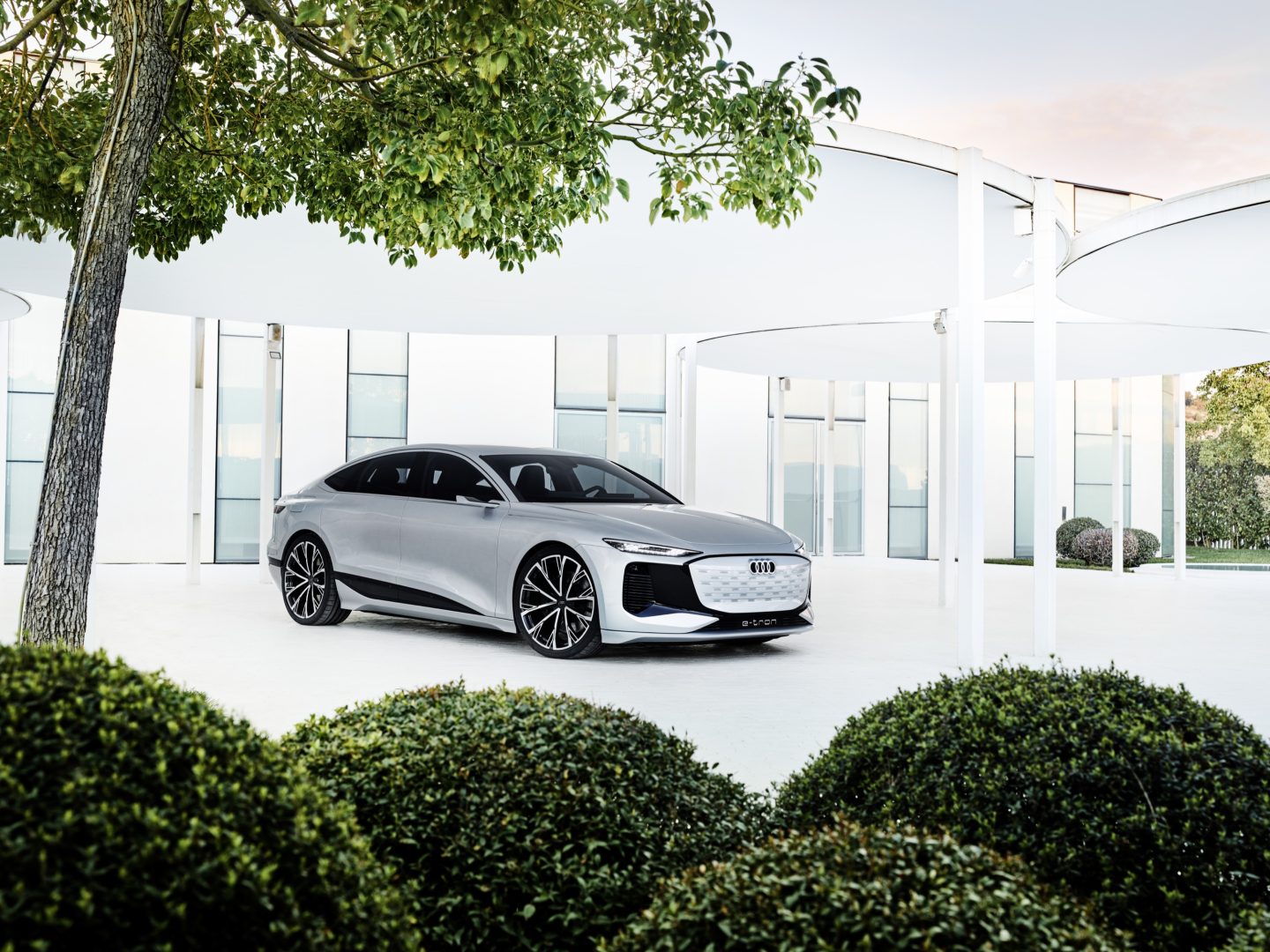 This electric fastback is the next Audi A6 e-tron, due in late 2022 ...
