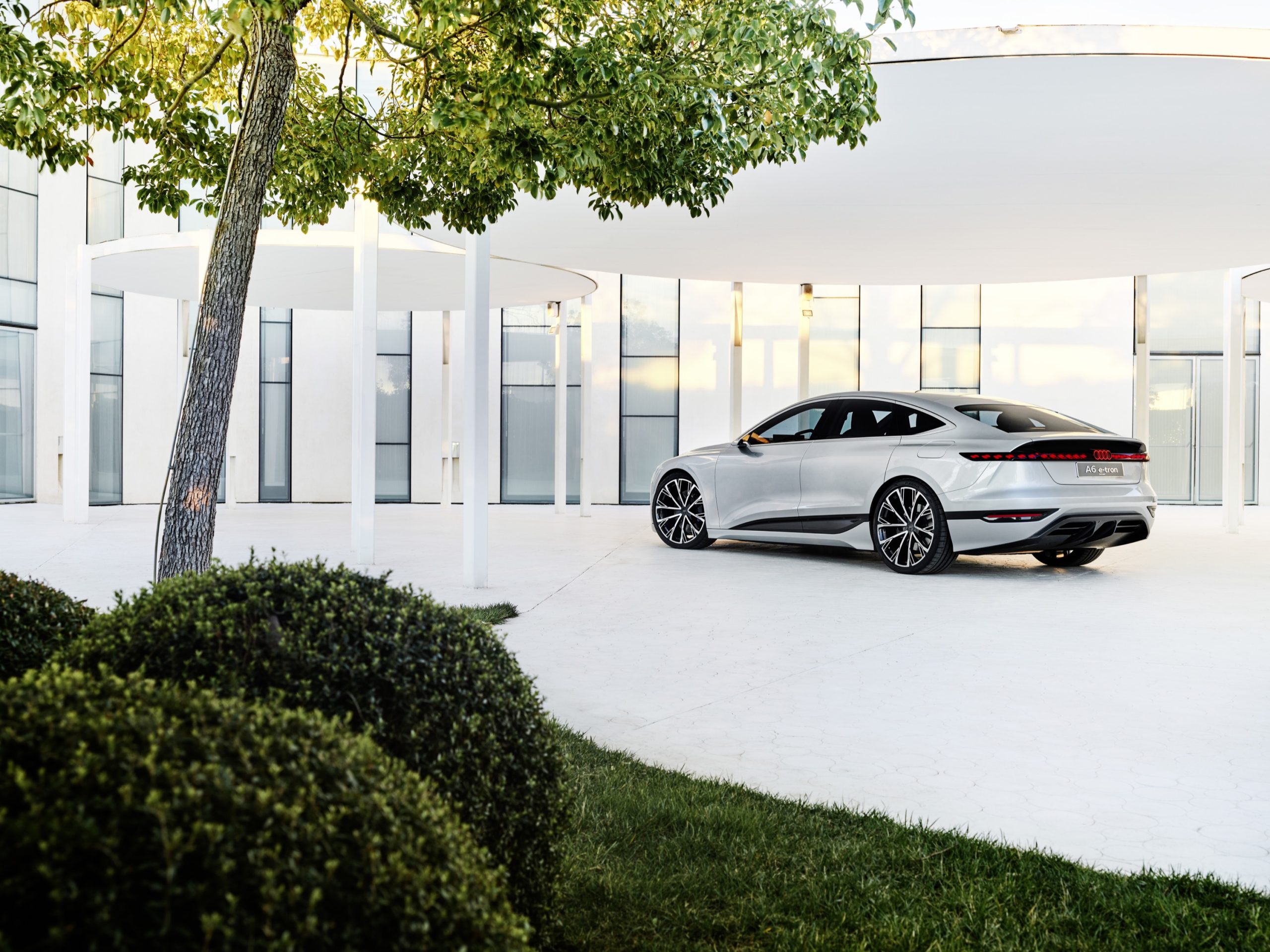 This electric fastback is the next Audi A6 e-tron, due in late 2022 ...