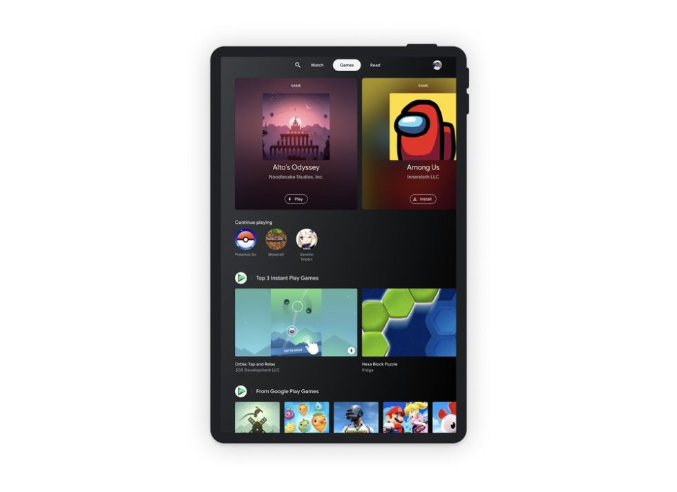 Google tries to resurrect Android tablets with “Entertainment Space ...