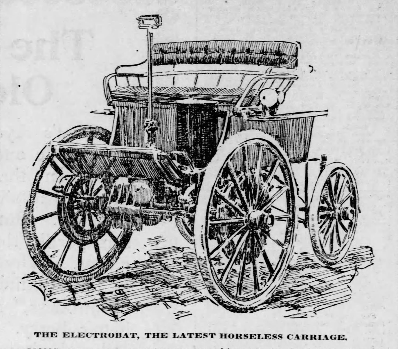 A brief look at electric vehicles from the dawn of the automobile age ...