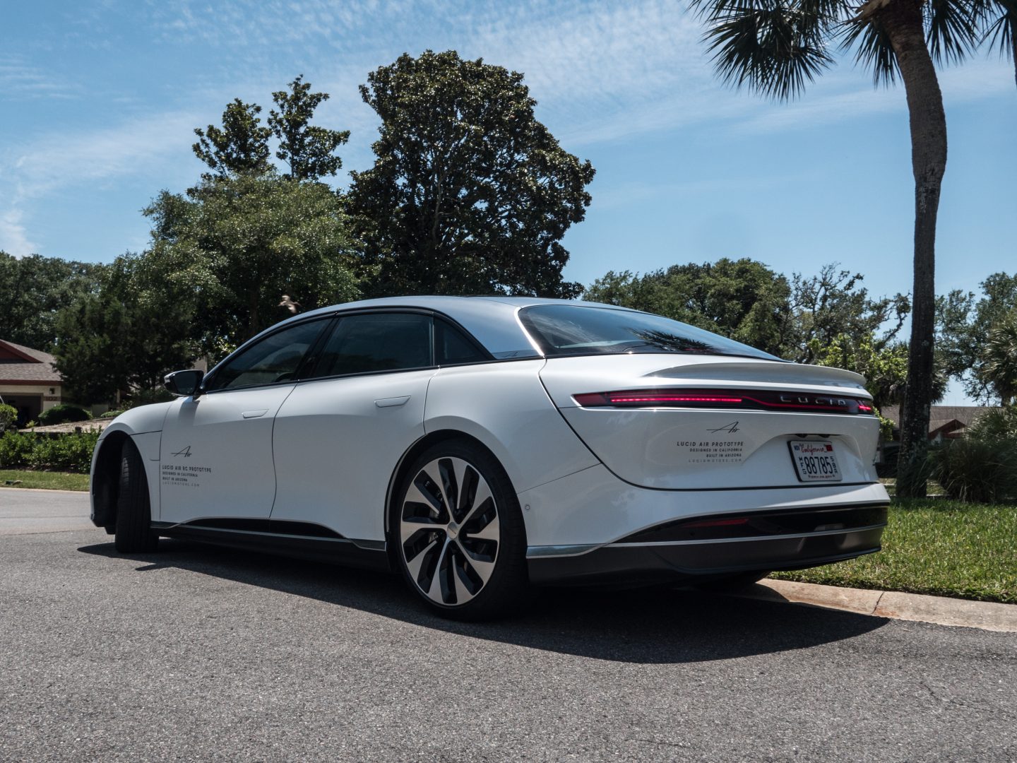 We got our first ride in the electric Lucid Air sedan - Ars Technica