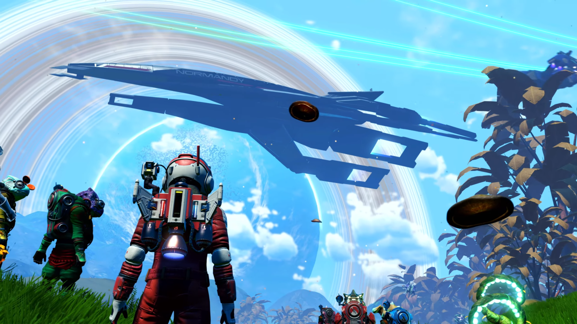 No Man’s Sky confirms Mass Effect crossover, adds iconic Normandy SR-1 ...