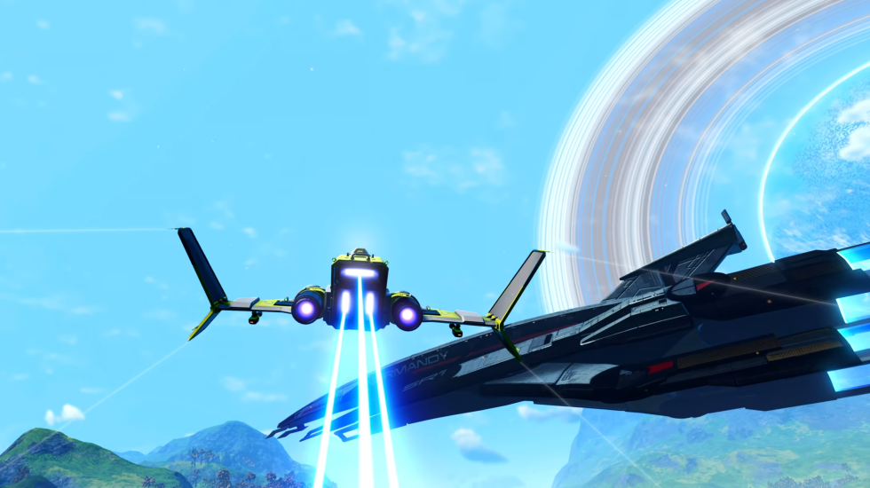 No Man’s Sky confirms Mass Effect crossover, adds iconic Normandy SR-1 ...