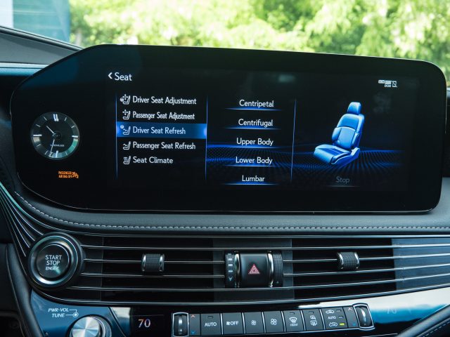 The Lexus LS500 is beautifully crafted, but some tech shows its age ...