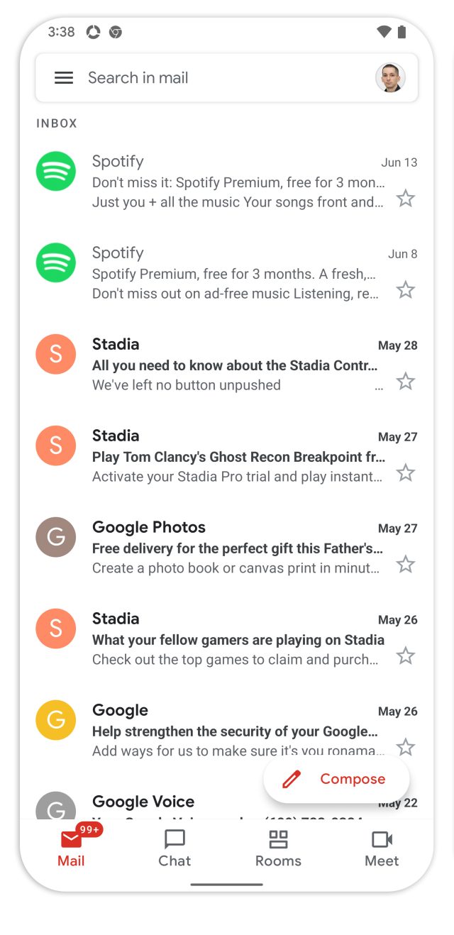 Google’s unified Gmail interface (and Google Chat) launches for ...