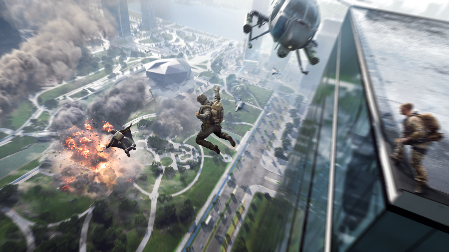 Battlefield 2042 will host 128-player combat on PC, next-gen consoles ...