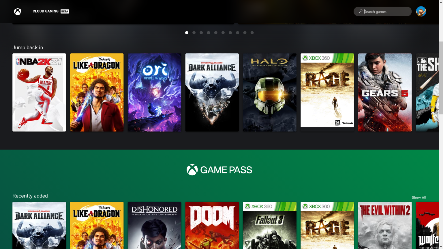 Xbox cloud upgrade is live: Series X power on your browser for over 260 ...
