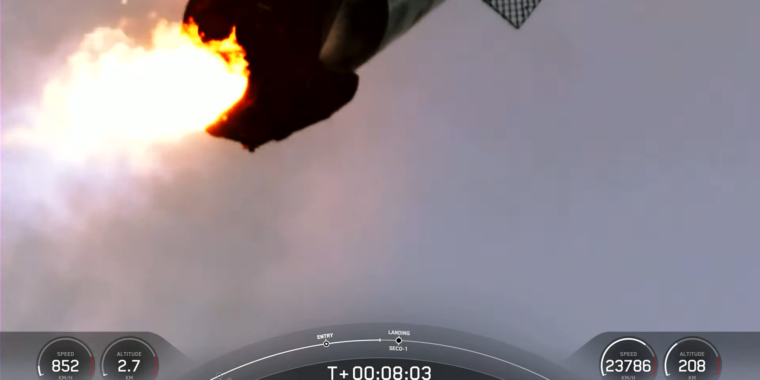 SpaceX sends its Transporter-2 mission into orbit [Updated] | Ars Technica