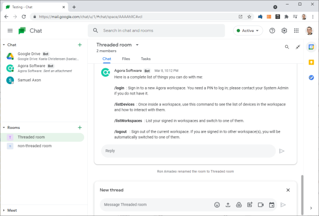 Google Chat review: Terrible as a Slack clone, good as a consumer chat ...