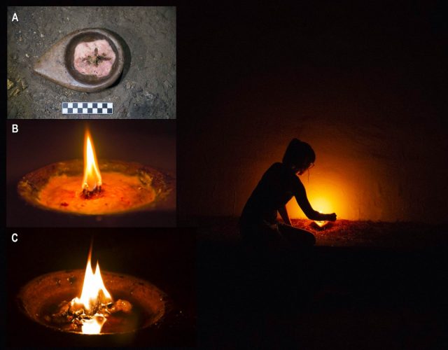 Archaeologists recreated three common kinds of Paleolithic cave ...