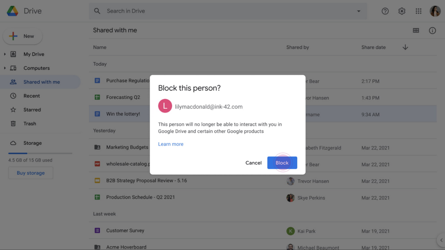 Google is finally doing something about Google Drive spam - Ars Technica