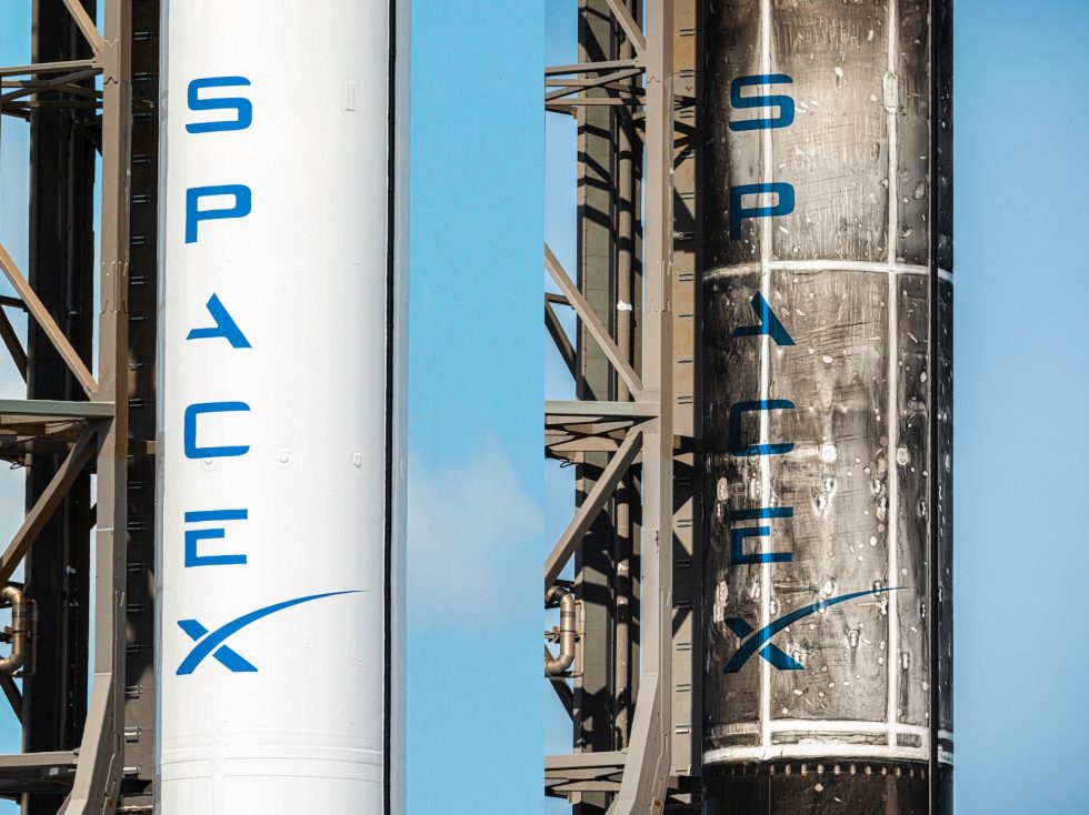 Here’s what a Falcon 9 looks like after 8 flights to space in a year ...