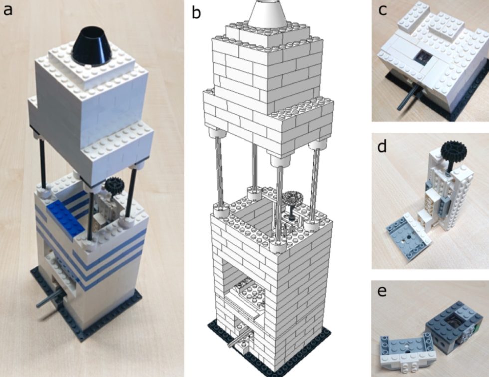 German scientists built a high-resolution microscope out of Lego bricks ...
