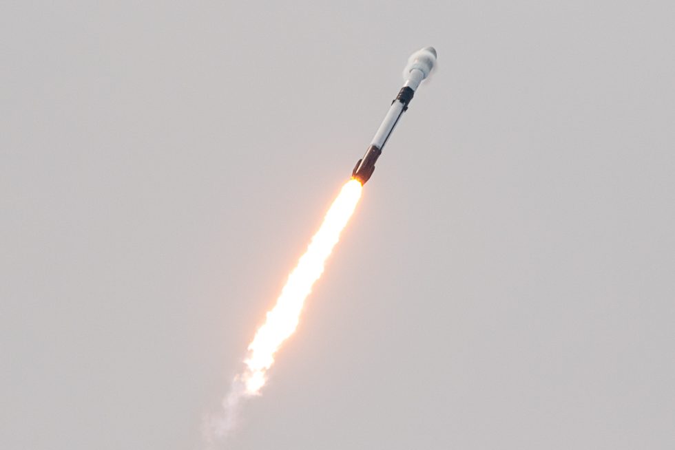 Here’s what a Falcon 9 looks like after 8 flights to space in a year ...