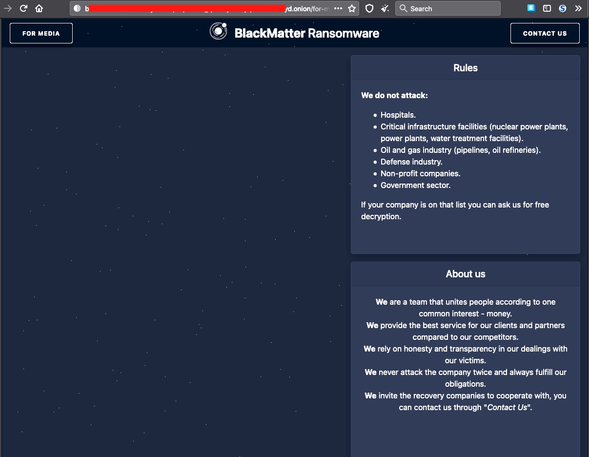 Haron and BlackMatter are the latest groups to crash the ransomware ...