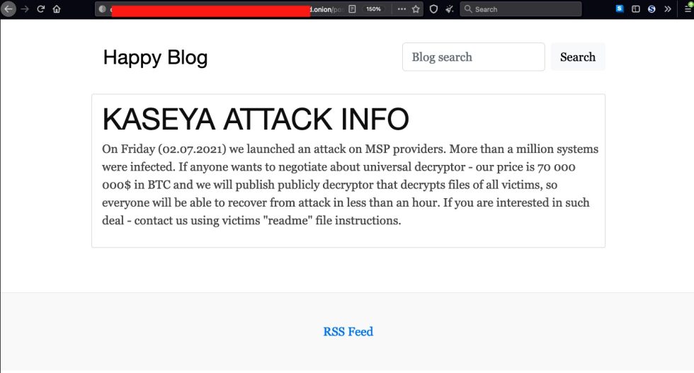Up to 1,500 businesses infected in one of the worst ransomware attacks ...