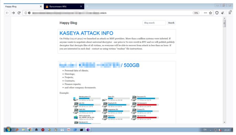 Up to 1,500 businesses infected in one of the worst ransomware attacks ...