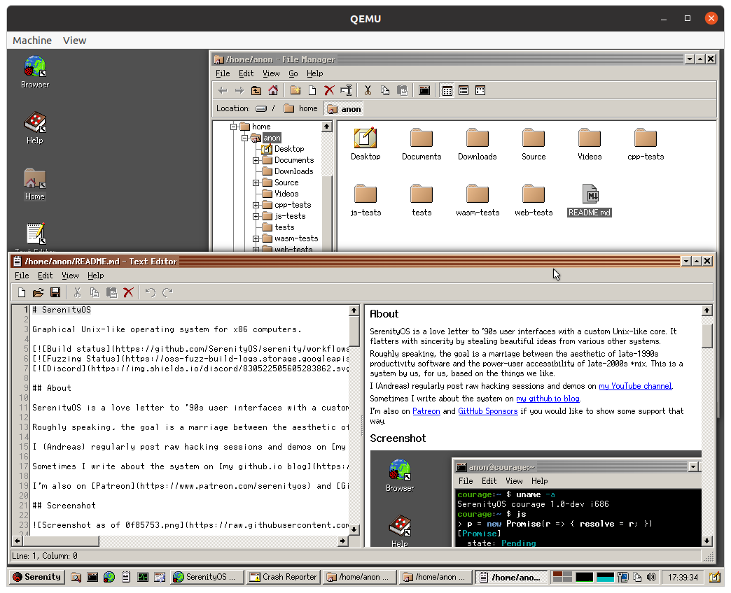 Not-a-Linux distro review: SerenityOS is a Unix-y love letter to the ’90s - Ars Technica