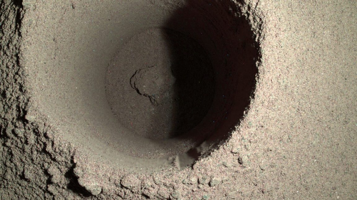 Why Perseverance’s first Mars drilling test came up empty - Ars Technica
