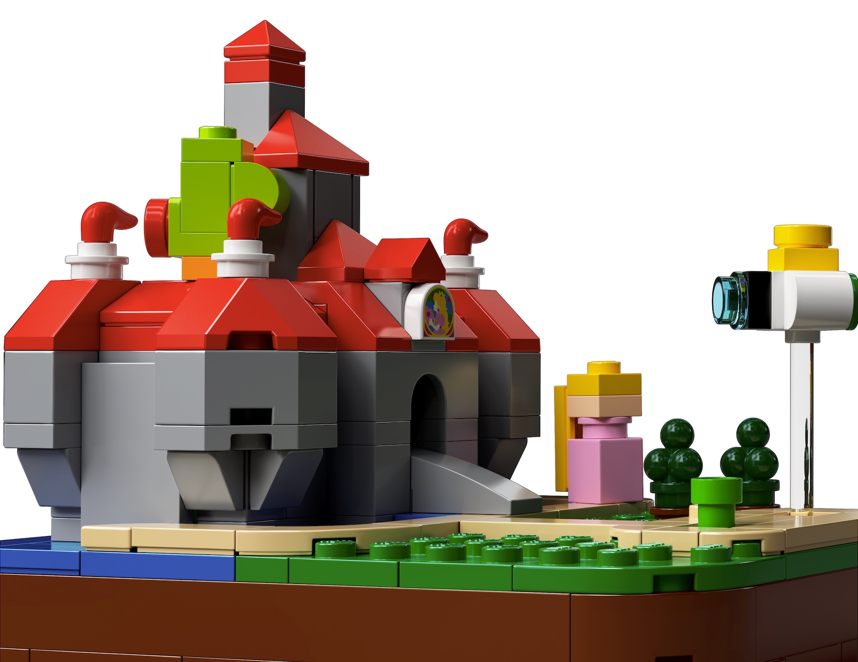 2,064-piece Lego set recreates Super Mario 64 in miniature for $170 ...