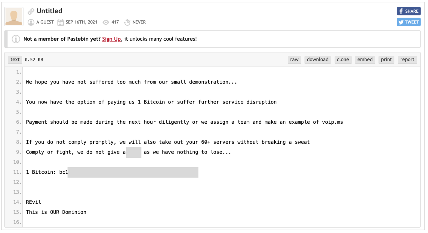 Phone calls disrupted by ongoing DDoS cyber attack on VOIP.ms - Ars ...