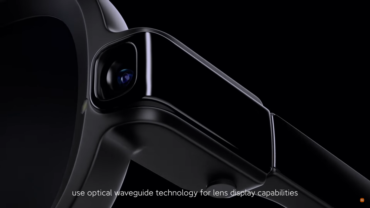 Xiaomi shows off smart glasses with an all-green microLED waveguide ...