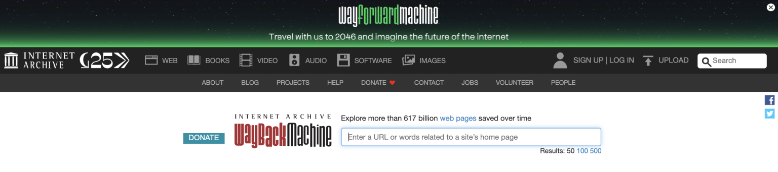 “Wayforward Machine” provides a glimpse into the future of the web ...