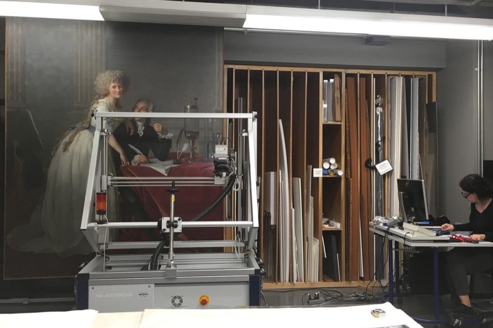 X-ray analysis reveals hidden composition under iconic portrait of the ...