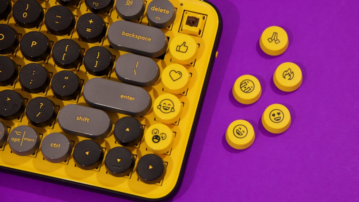 Logitech Pop Keys review: Reliable wireless mechanical keyboard with a ...