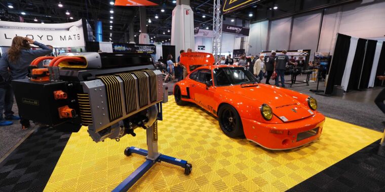 Electric conversions are this year’s hot trend at SEMA | Ars Technica