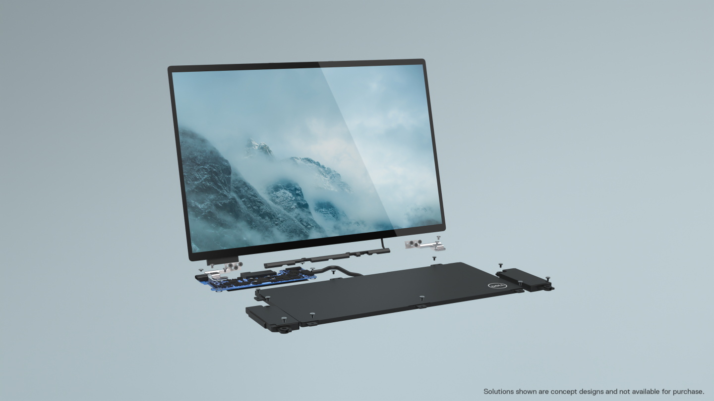 Dell’s Concept Luna PC disassembles easily so Dell can reuse its parts ...