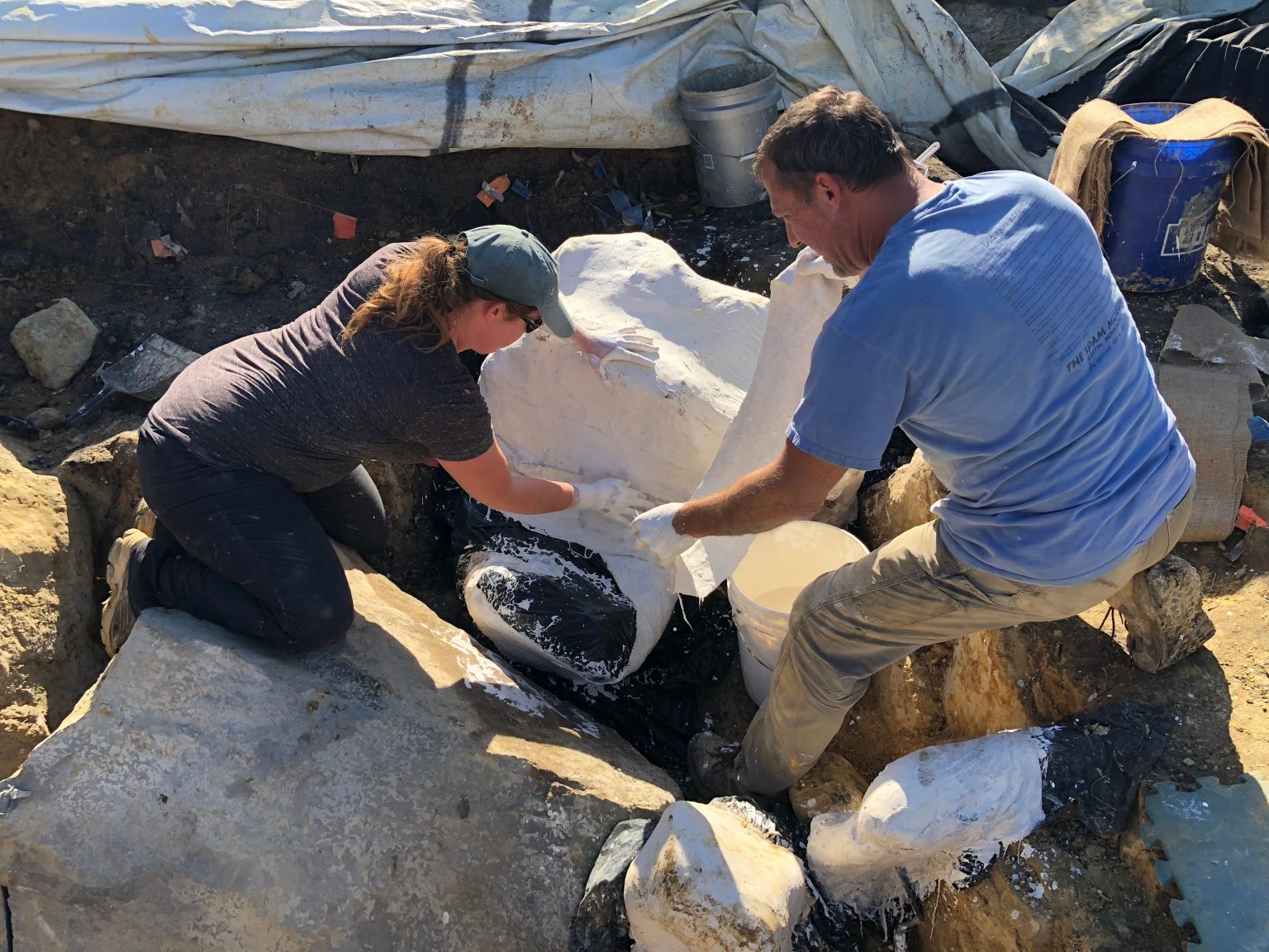 A fossil site reveals an ancient sinkhole and its enormous occupant ...