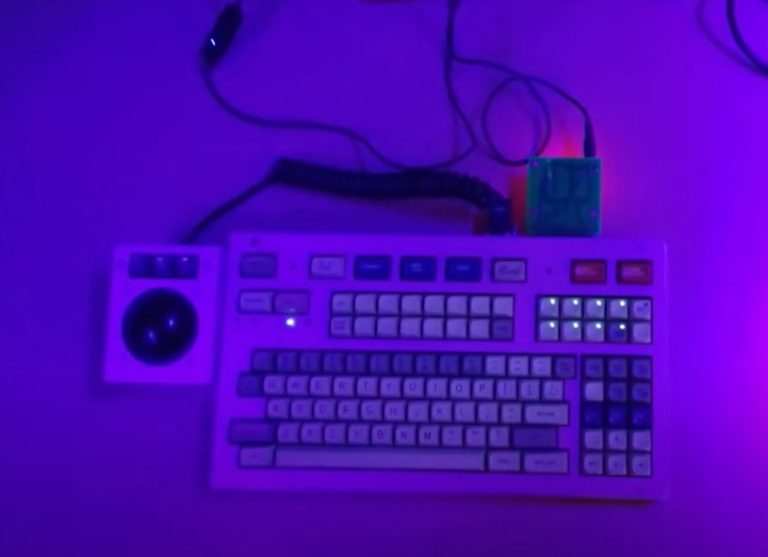 This enthusiast’s keyboard and trackball used to launch nuclear ...