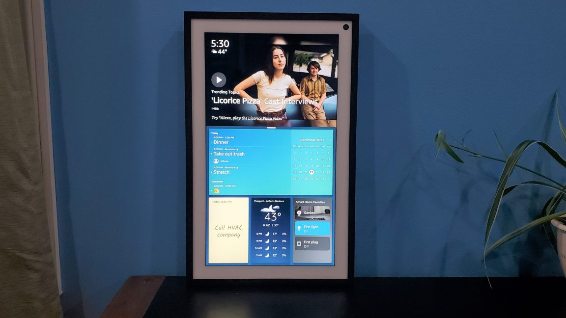 Amazon Echo Show 15 review: Alexa on the big screen - Ars Technica