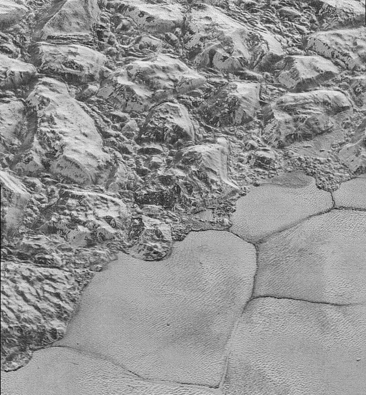 A sublime landscape: New model explains Pluto’s lumpy plains - Ars Technica