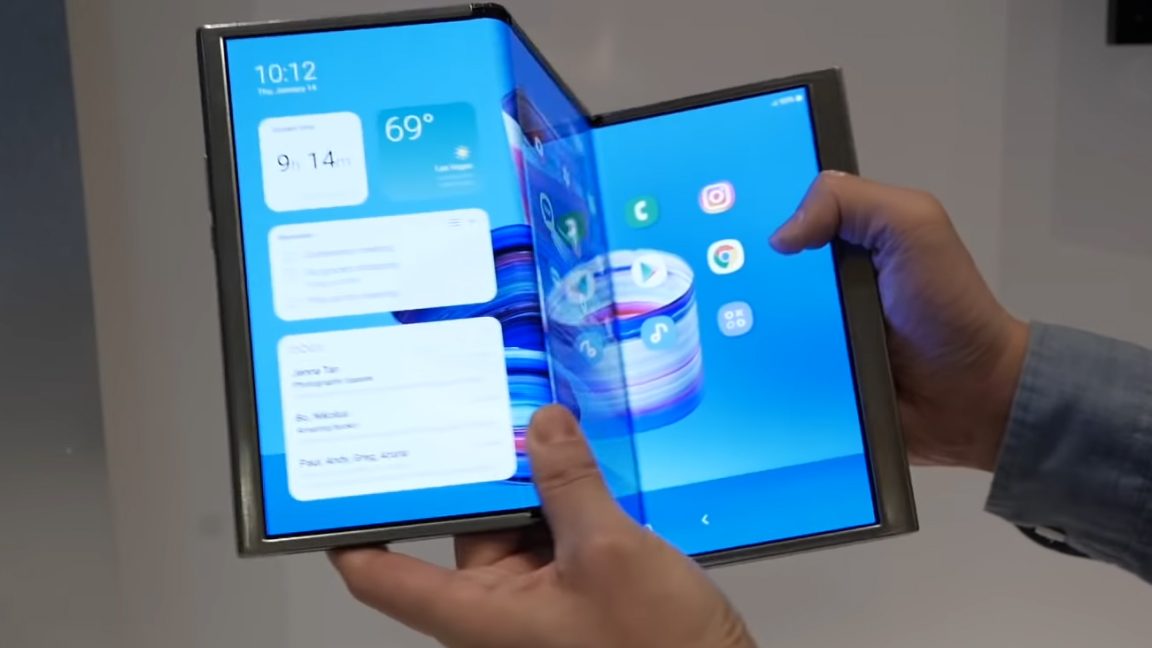 Samsung shows off foldable laptop, tablet, and smartphone concepts at ...