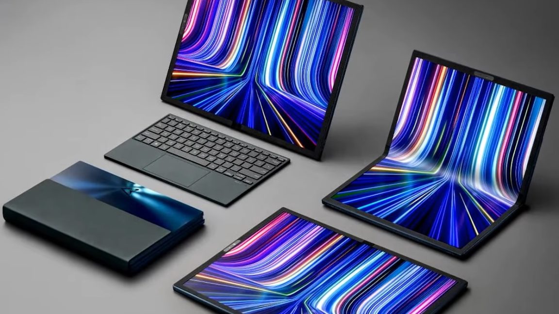 Asus takes a page from Lenovo with new foldable PC - Ars Technica