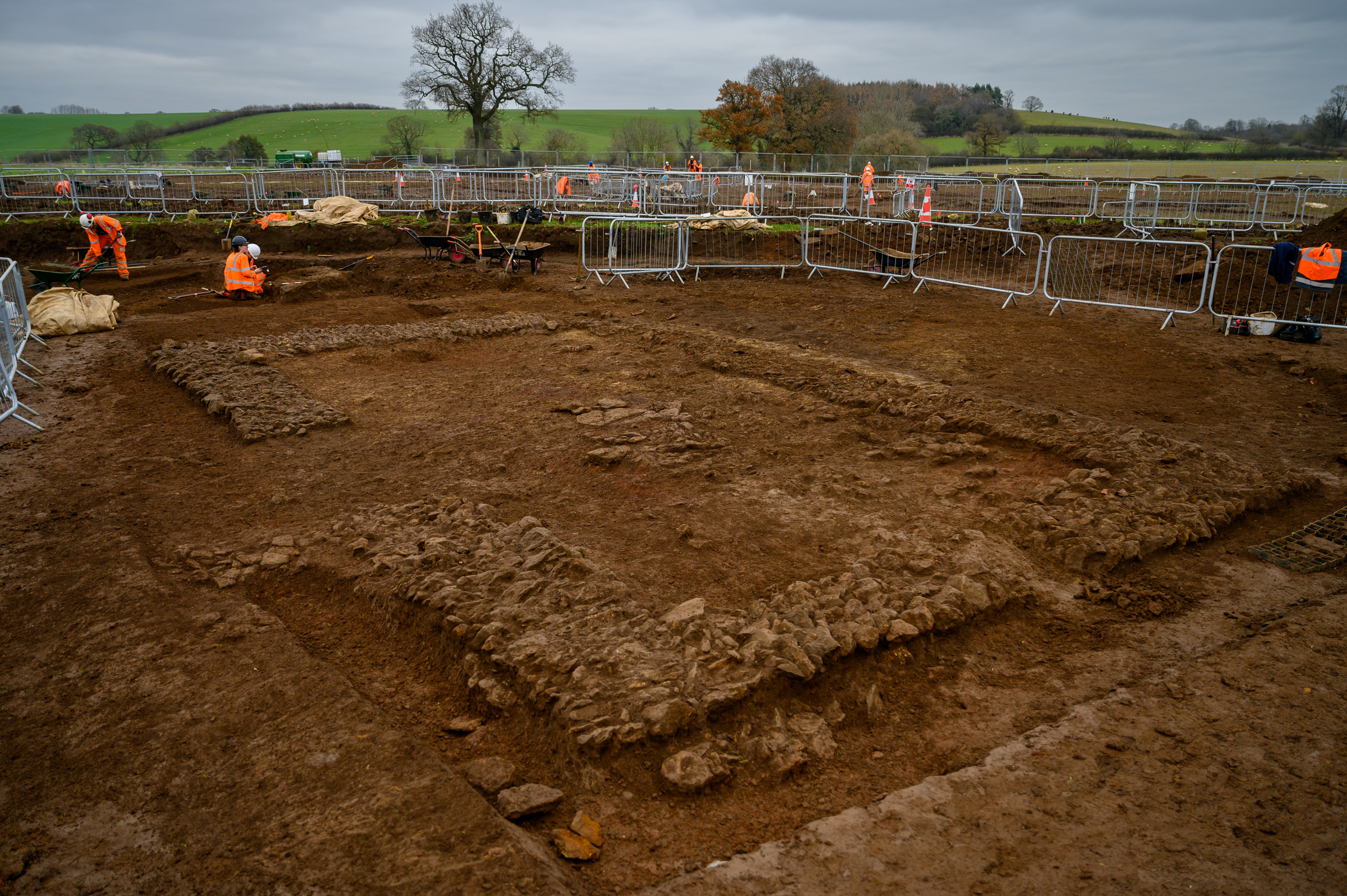 High-speed rail construction reveals Roman town in the UK - Ars Technica