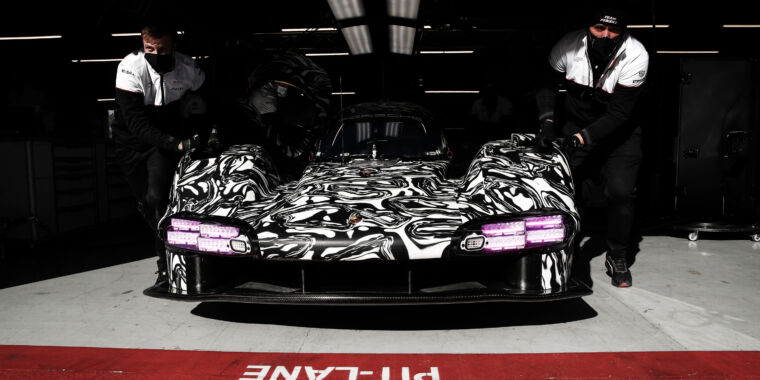 Porsche Completes Its First LMDh Track Test In Spain Ars Technica