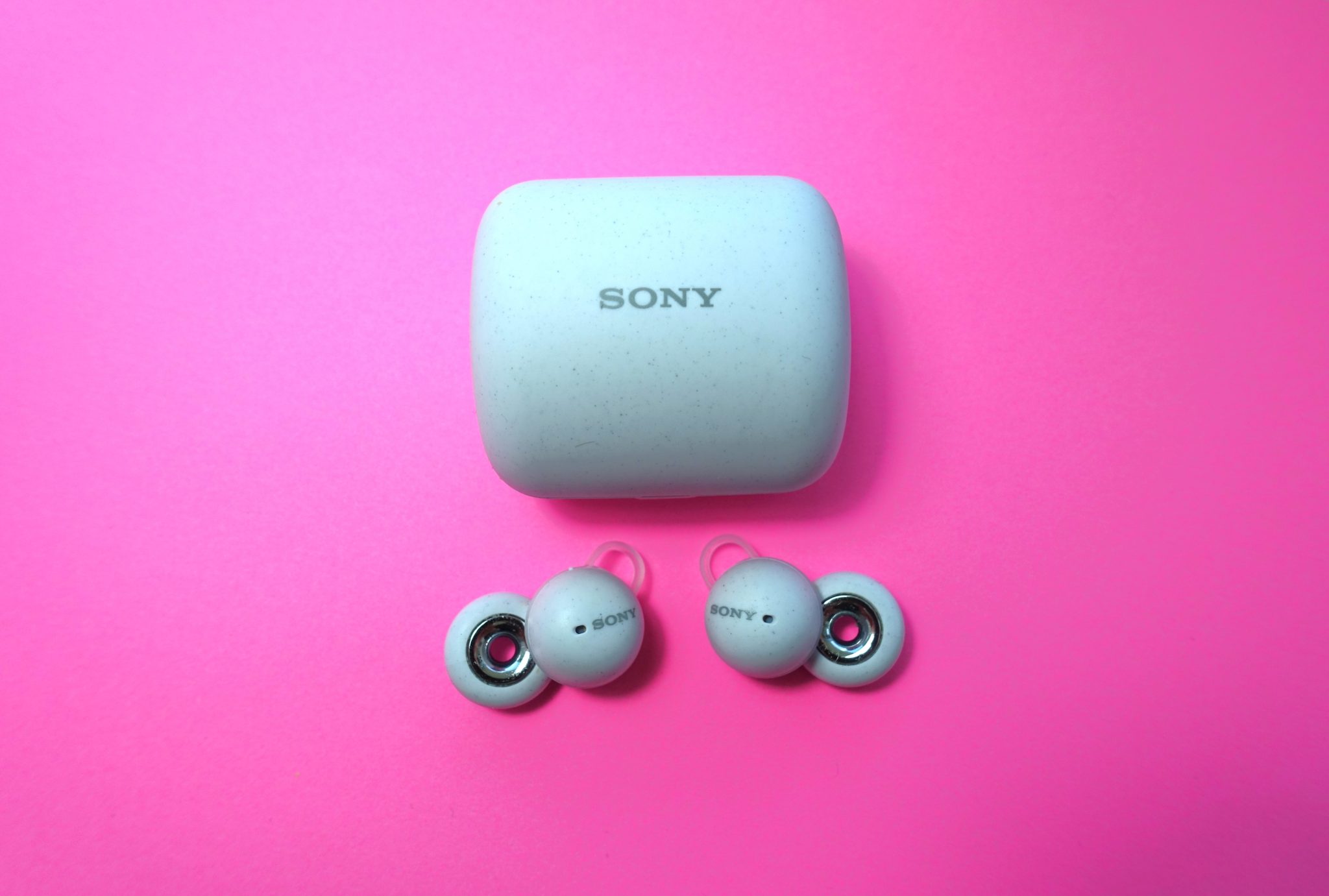 Sony’s latest wireless earbuds have donut holes in them (on purpose ...