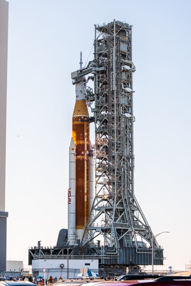 It’s huge, expensive, and years late—but the SLS rocket is finally here ...