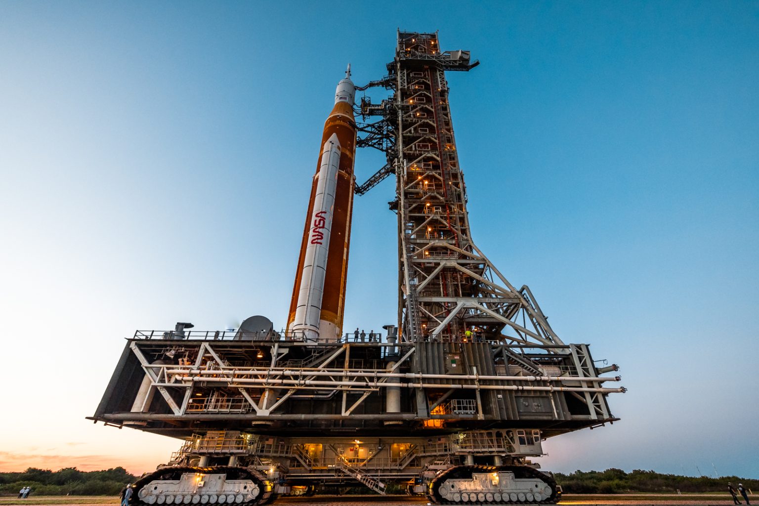 It’s huge, expensive, and years late—but the SLS rocket is finally here ...