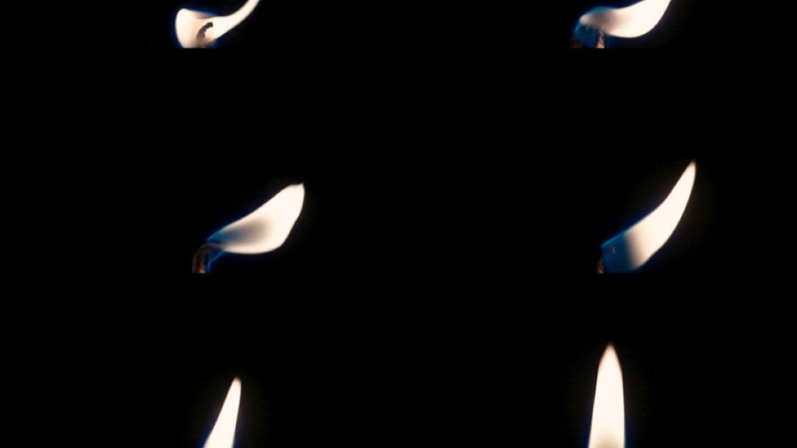 Take a peek inside a flickering candle flame with these 3D-printed ...