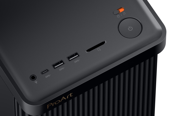 Asus desktop’s embedded light bars tell you when rendering is complete ...